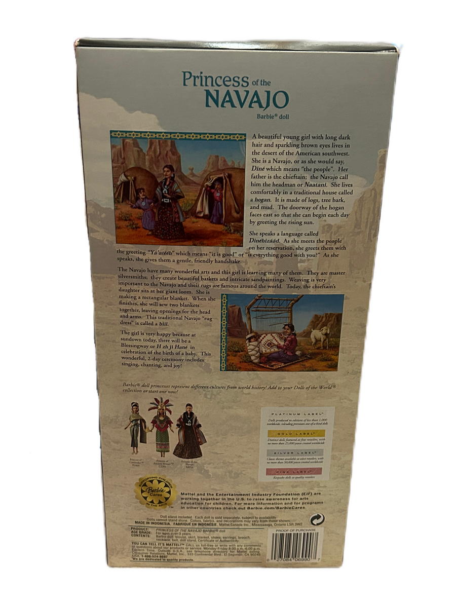 Barbie Collector, Pink Label, Dolls of the World Princess of the Navaj ...