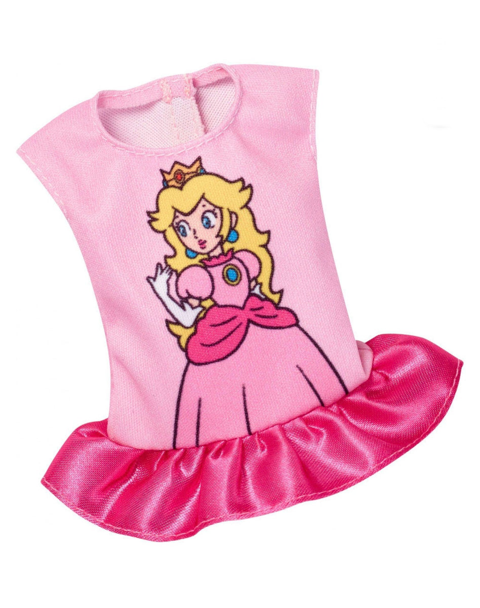 Barbie Super Mario Fashions - Pink Princess Peach Top – A Toy Store On ...