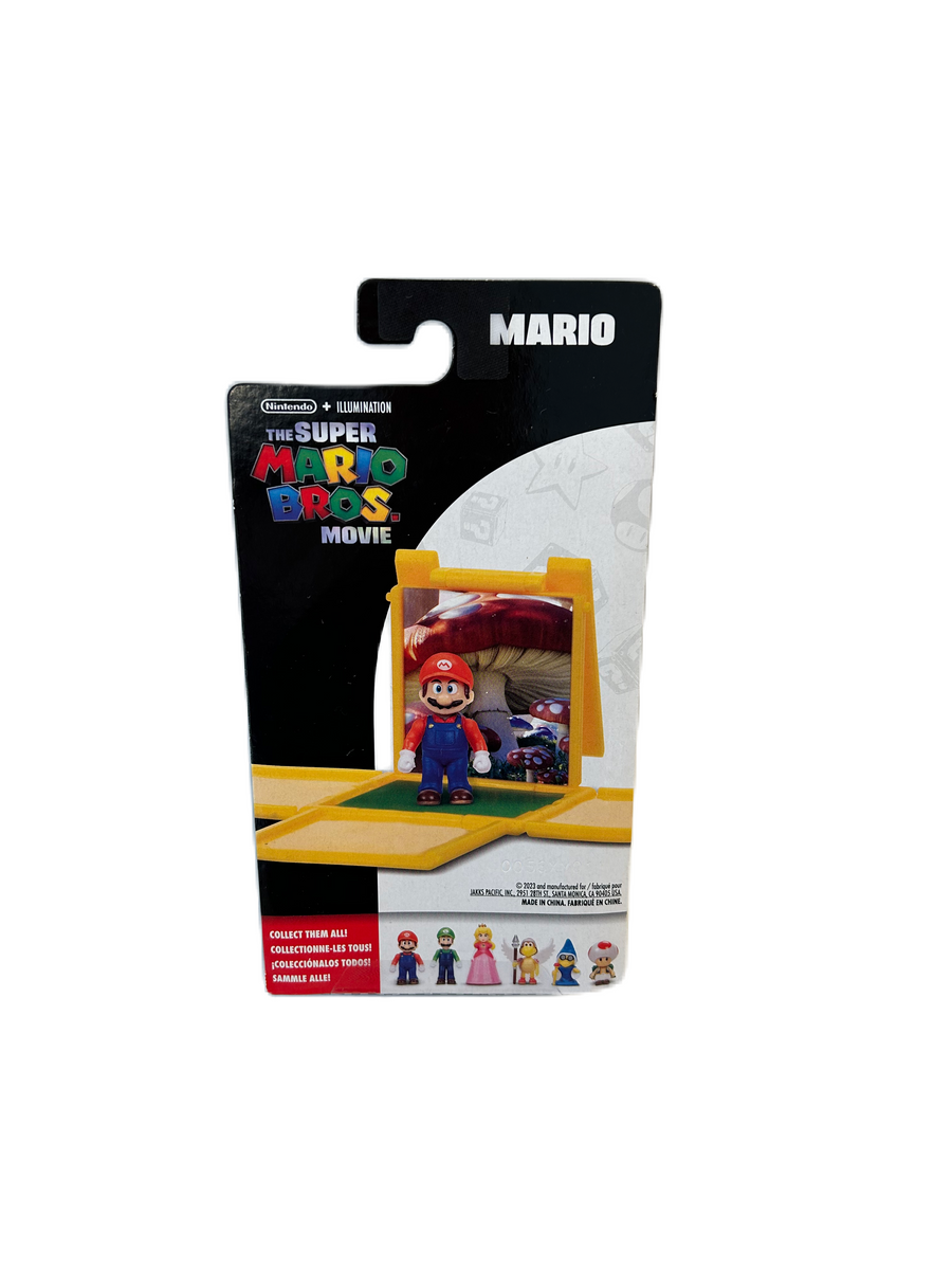 Nintendo 2023 The Super Mario Bros Movie 1" Super Mario Figure with Qu ...