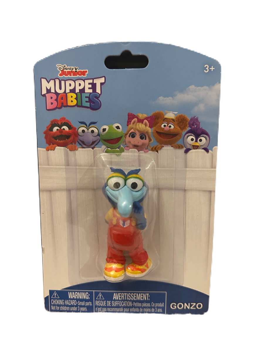 Muppet Babies Disney Junior Gonzo 2” Miniature Action Figure Figurine ...