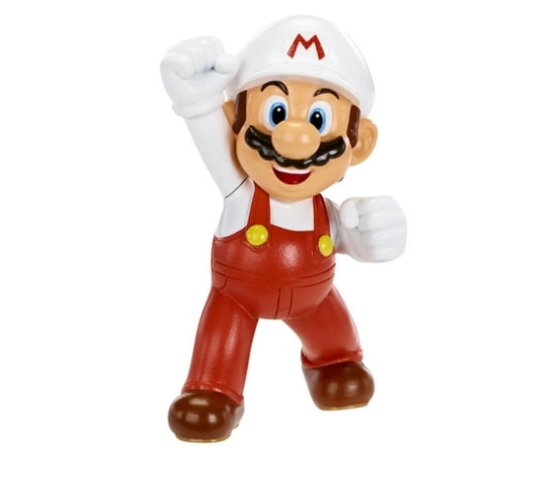 Nintendo Super Mario 2.5” Fist Bump Fire Mario 2020 Action Figure – A ...